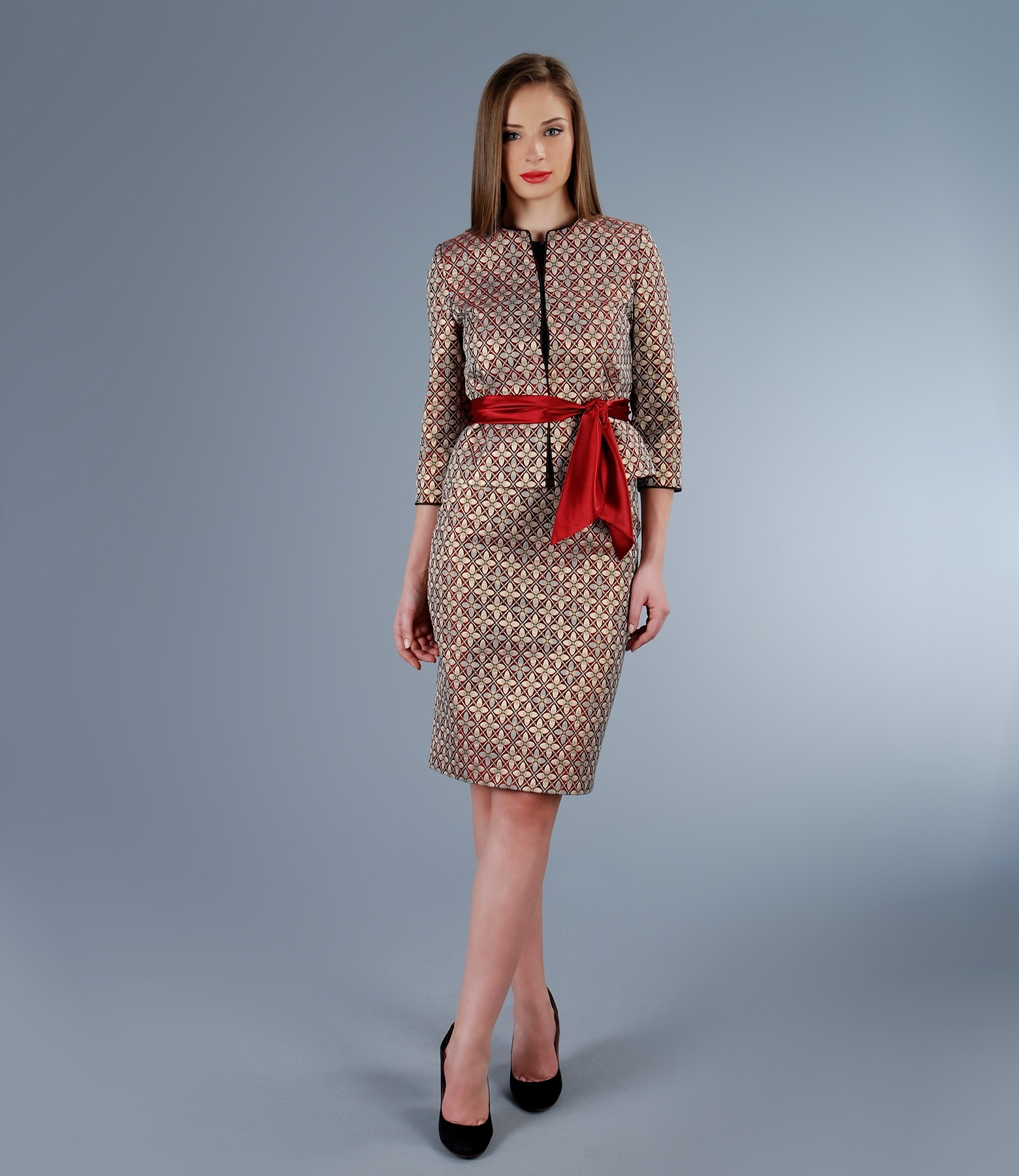 Multicolor outfit with effect thread - YOKKO