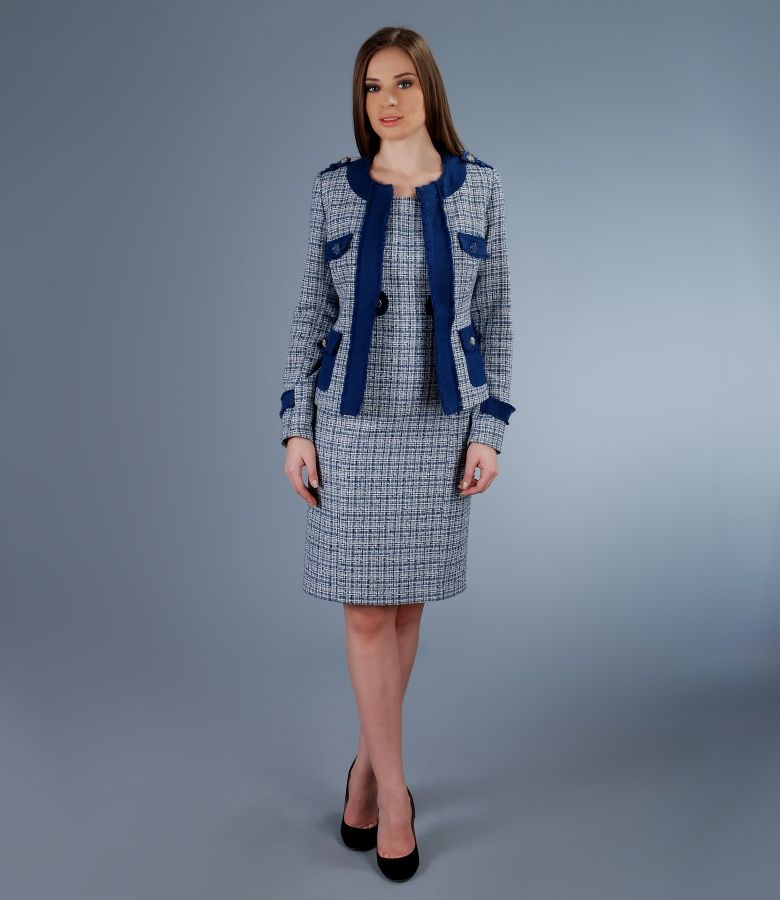 Outfit from loops with cotton and virgin wool - YOKKO